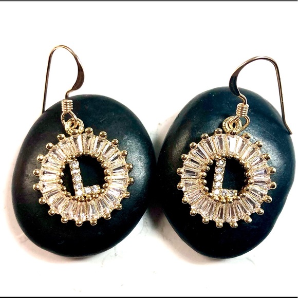 jasmines jewels | Jewelry | Initial L Earrings Letter L Personalized L ...